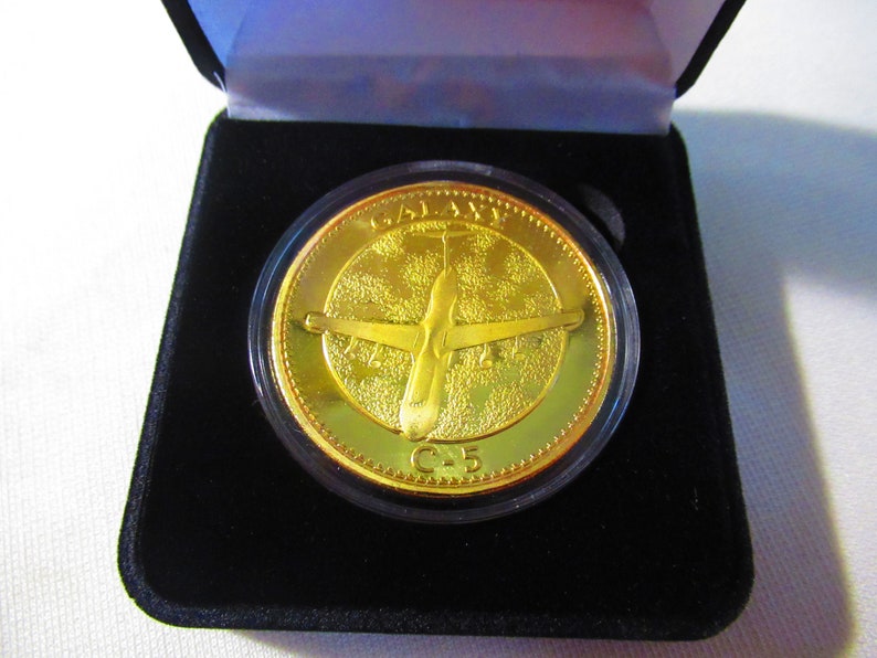 U S AIR FORCE C-5 GALAXY Challenge Coin - Etsy