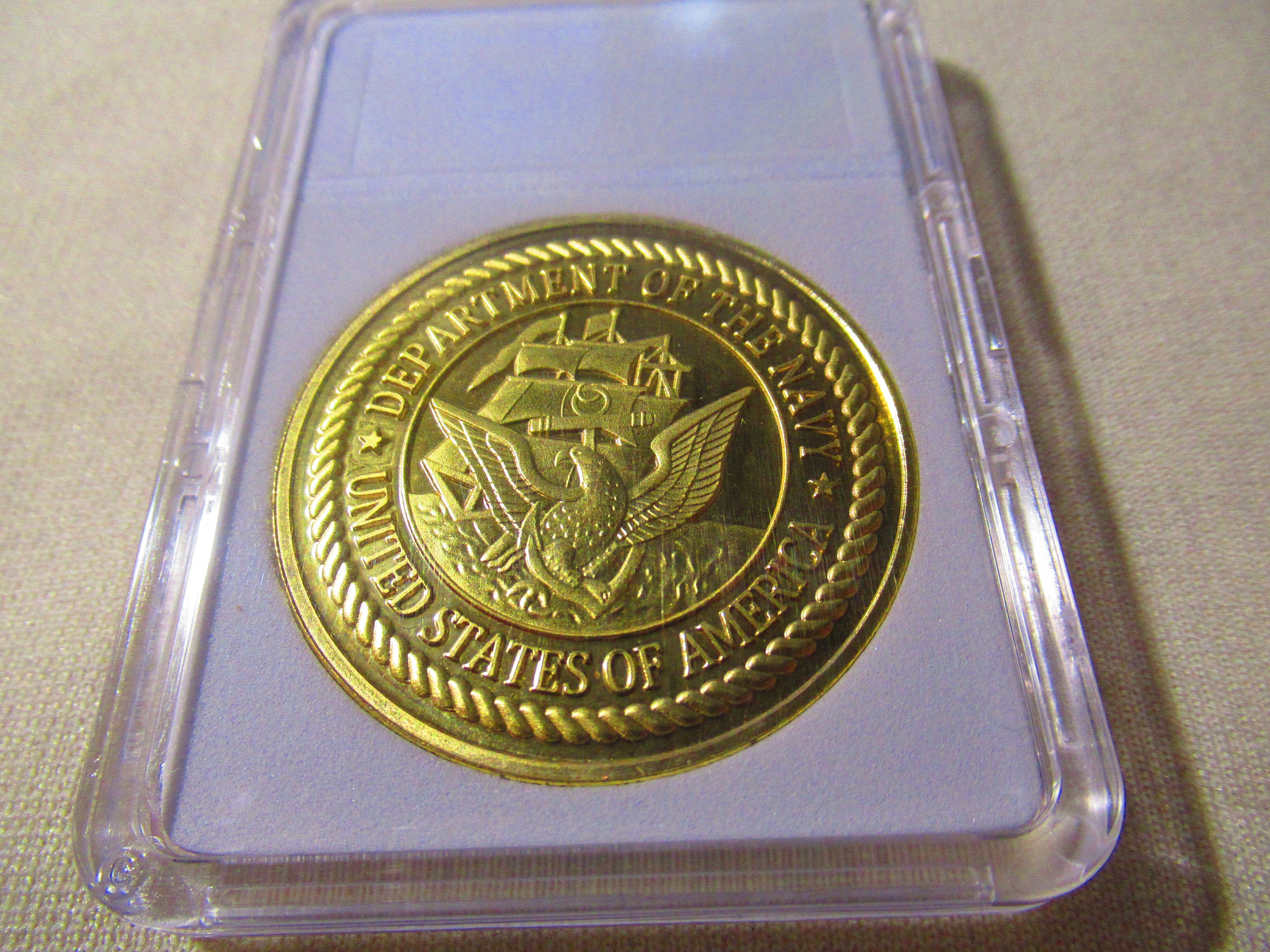 U S Navy USS PARSONS / DDG-33 Challenge Coin | Etsy