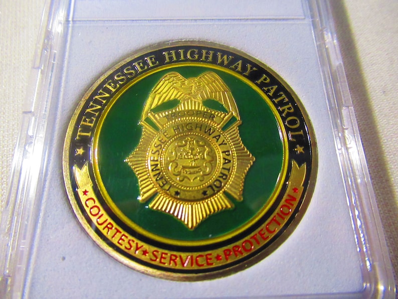 TENNESSEE HIGHWAY PATROL Challenge Coin - Etsy