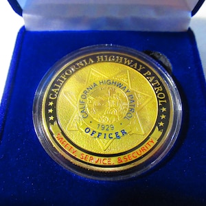 CALIFORNIA HIGHWAY PATROL Challenge Coin - Etsy