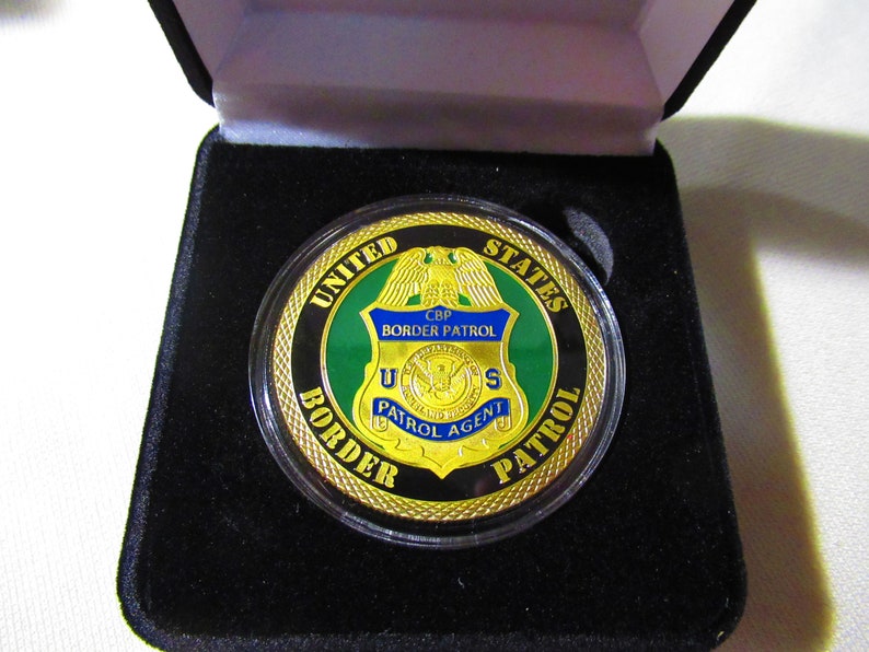 CUSTOMS and BORDER PATROL Challenge Coin - Etsy