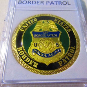 CUSTOMS and BORDER PATROL Challenge Coin - Etsy