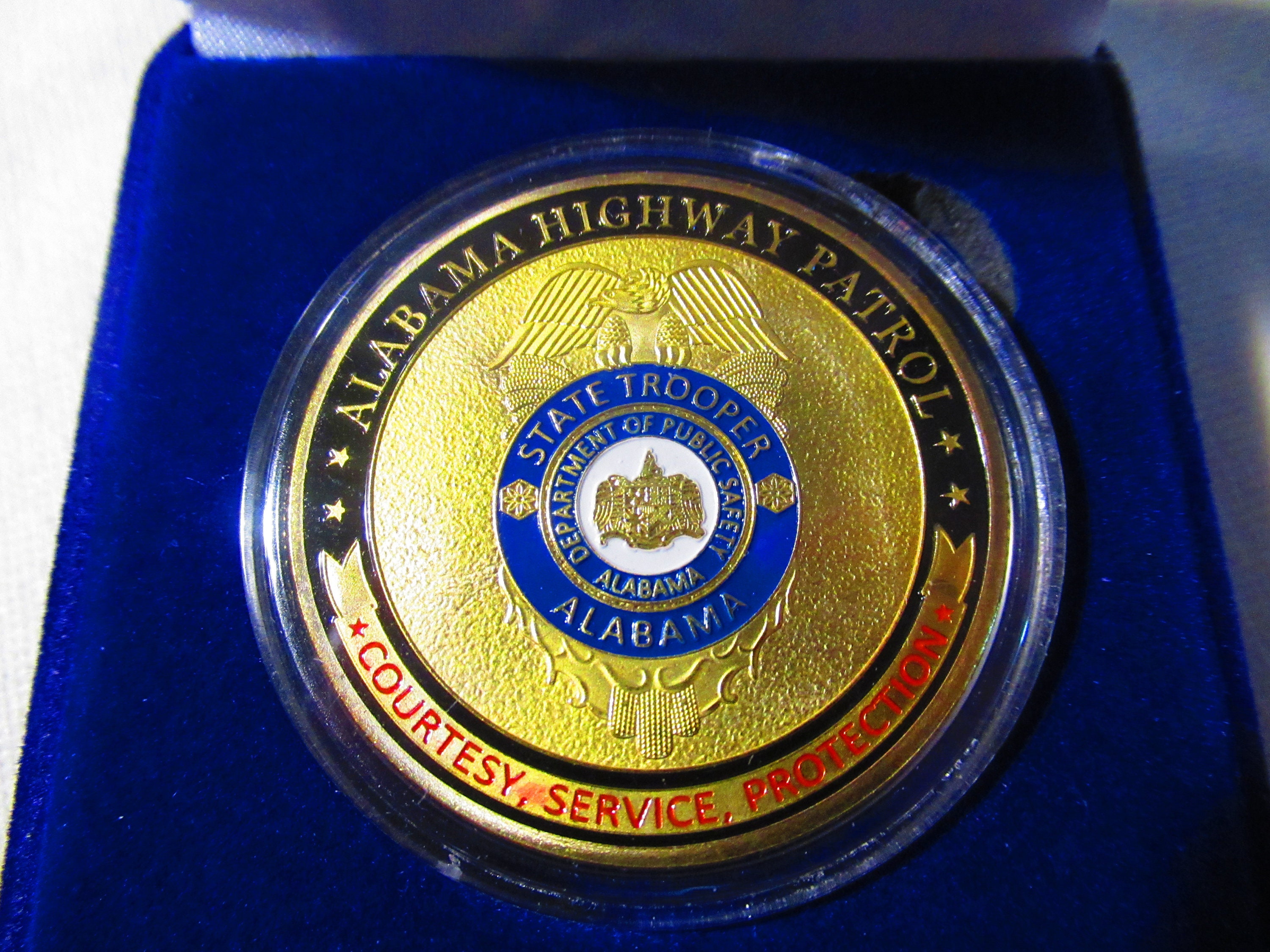 ALABAMA HIGHWAY PATROL Challenge Coin | Etsy
