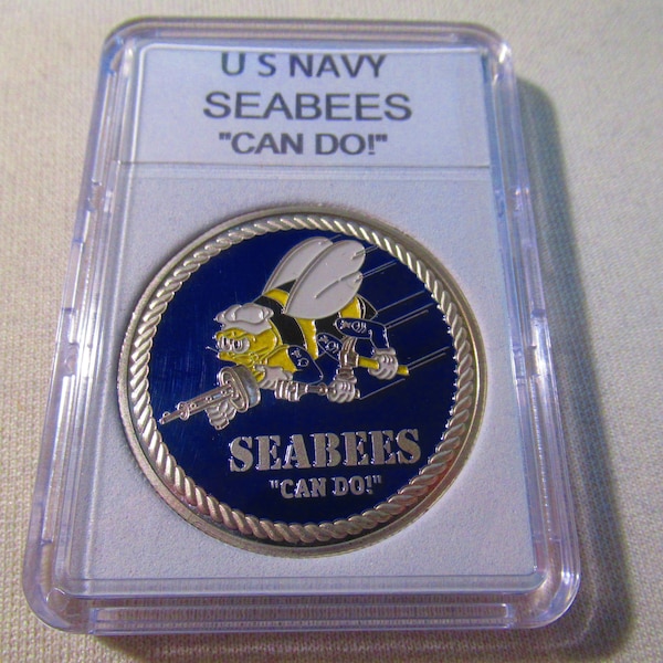 Seabee Challenge Coin - Etsy