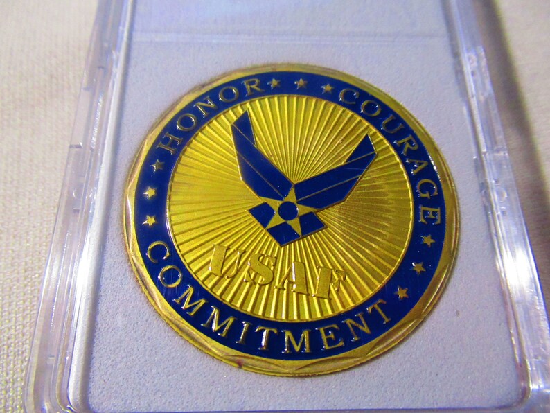 U S AIR FORCE F-35 Lightning II Challenge Coin - Etsy