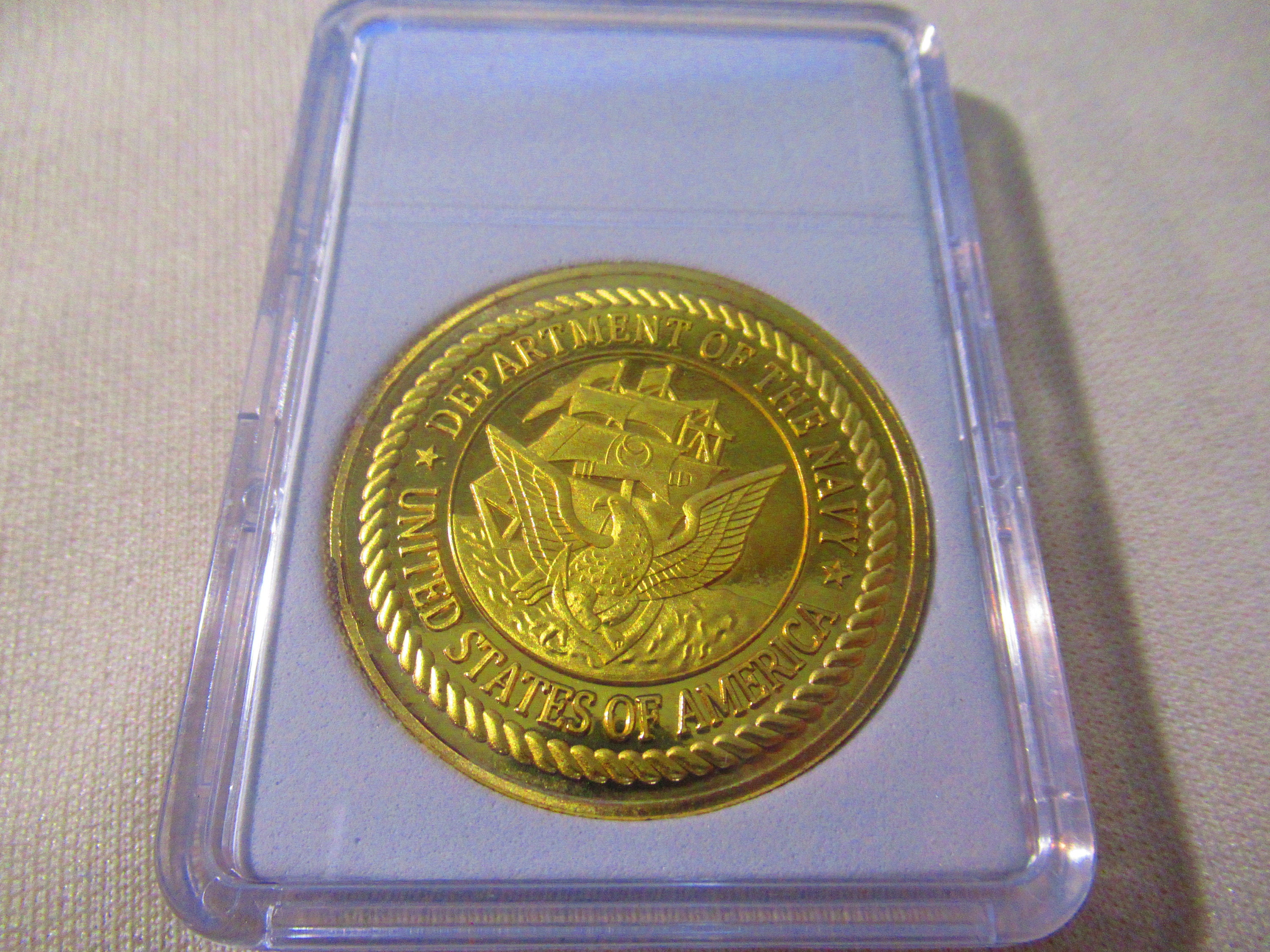 U S Navy USS BAUSELL DD-845 Challenge Coin - Etsy UK