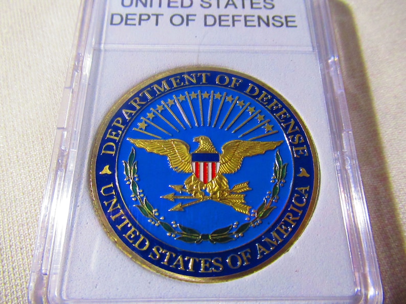 United States Department of Defense Challenge Coin - Etsy