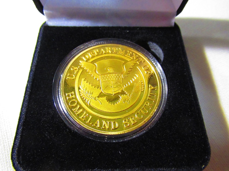 CUSTOMS and BORDER PATROL Challenge Coin - Etsy