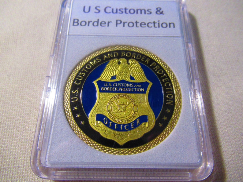 CUSTOMS and BORDER PROTECTION Challenge Coin - Etsy