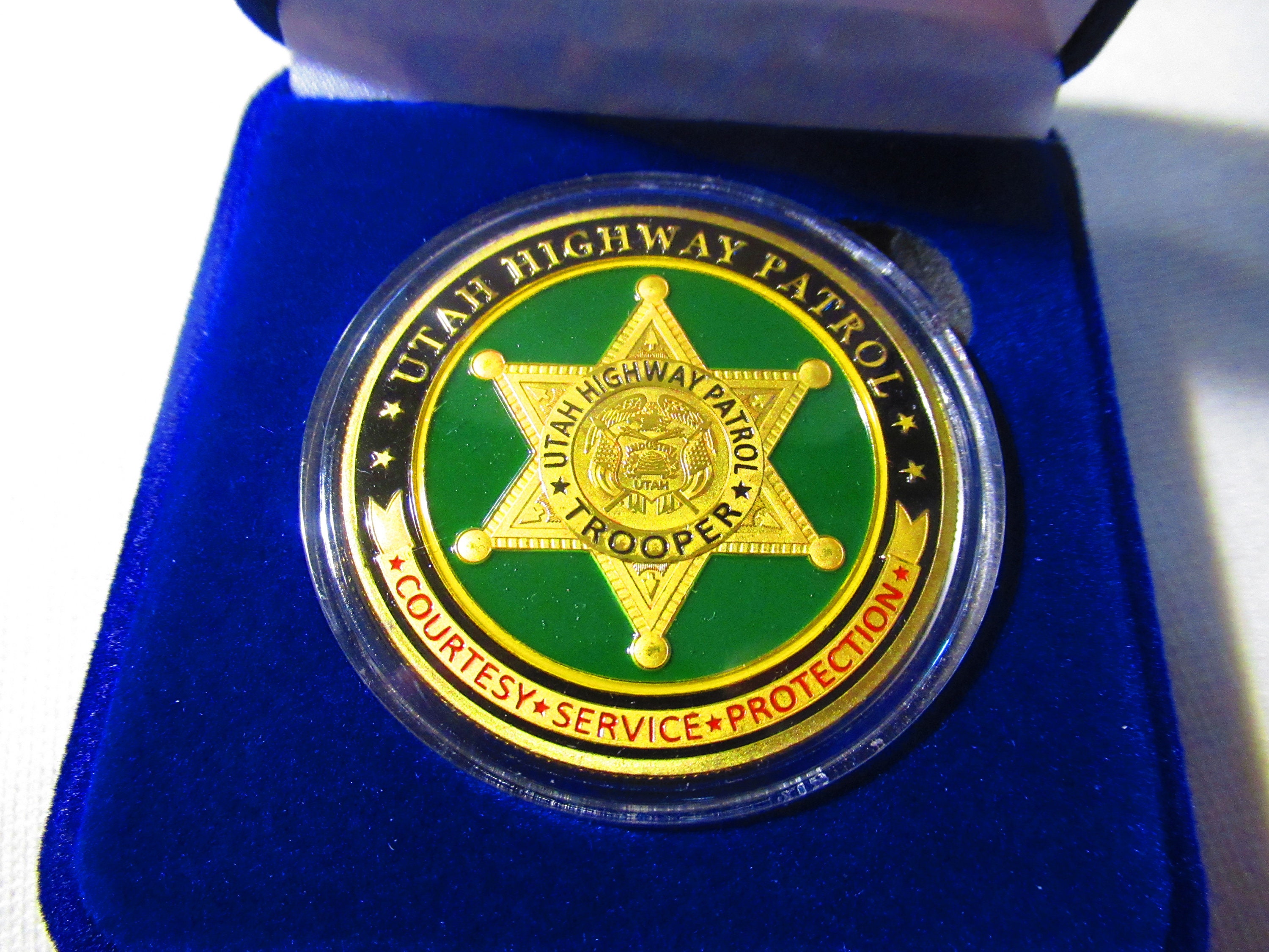 Utah Highway Patrol Challenge Coin | Etsy