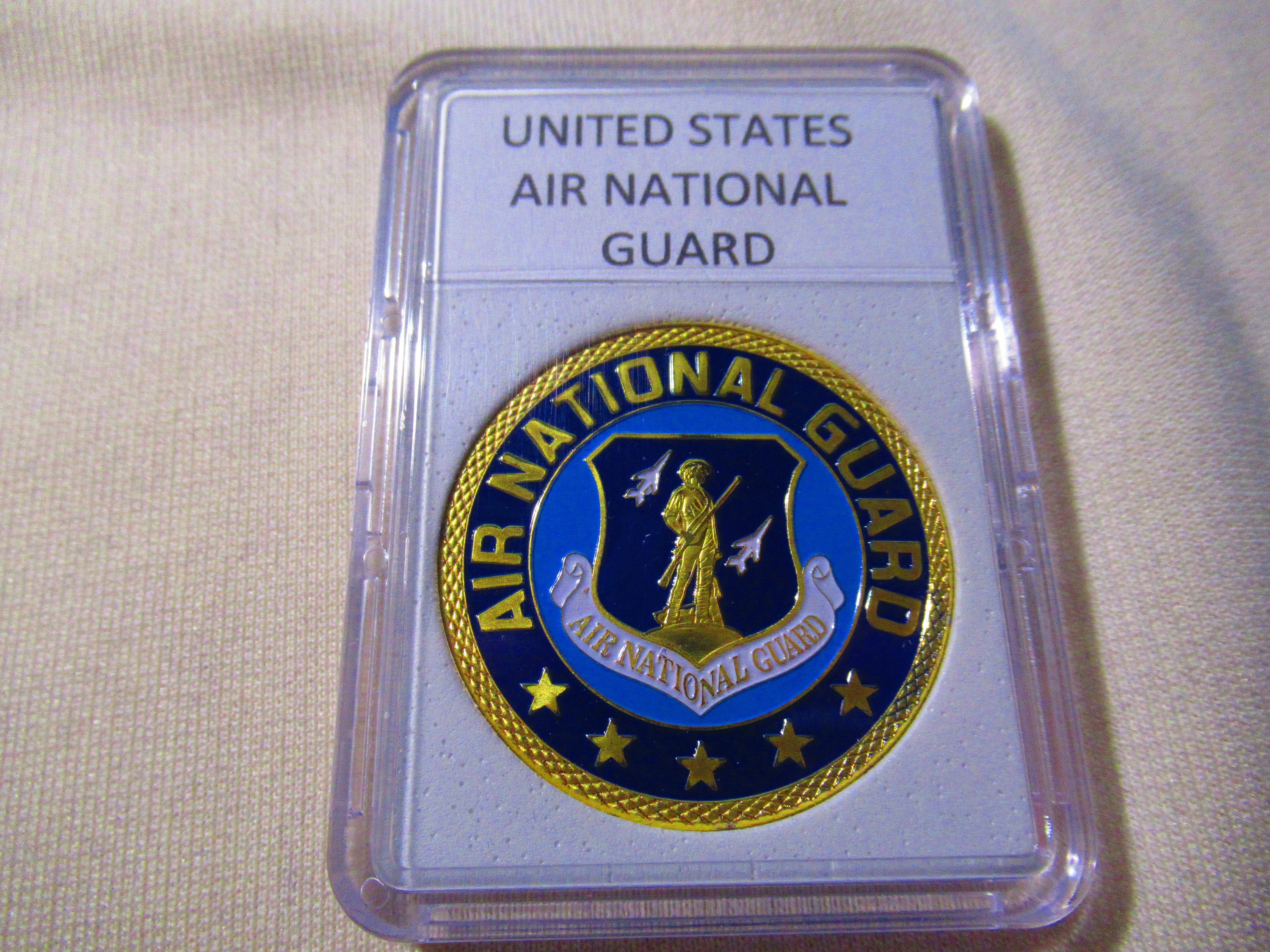 U S AIR NATIONAL GUARD Challenge Coin | Etsy