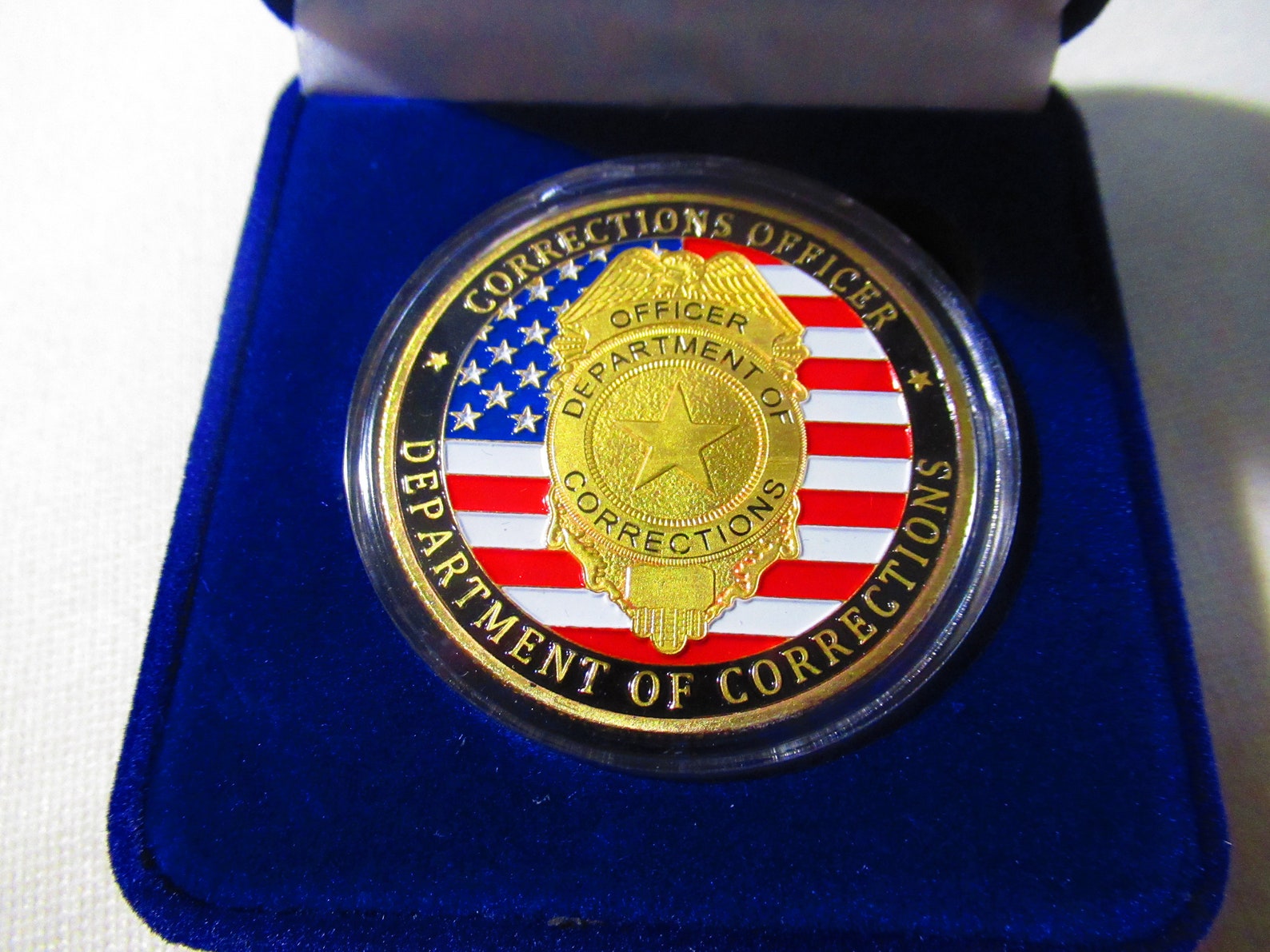Department of Corrections Officer Challenge Coin - Etsy