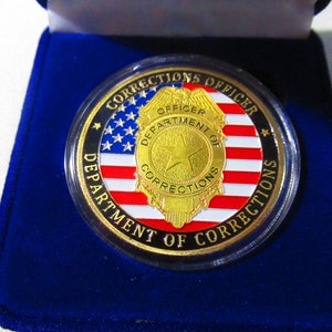 Department of Corrections Officer Challenge Coin - Etsy