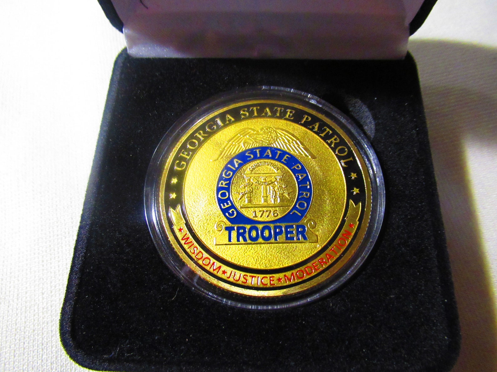 GEORGIA STATE PATROL Challenge Coin - Etsy