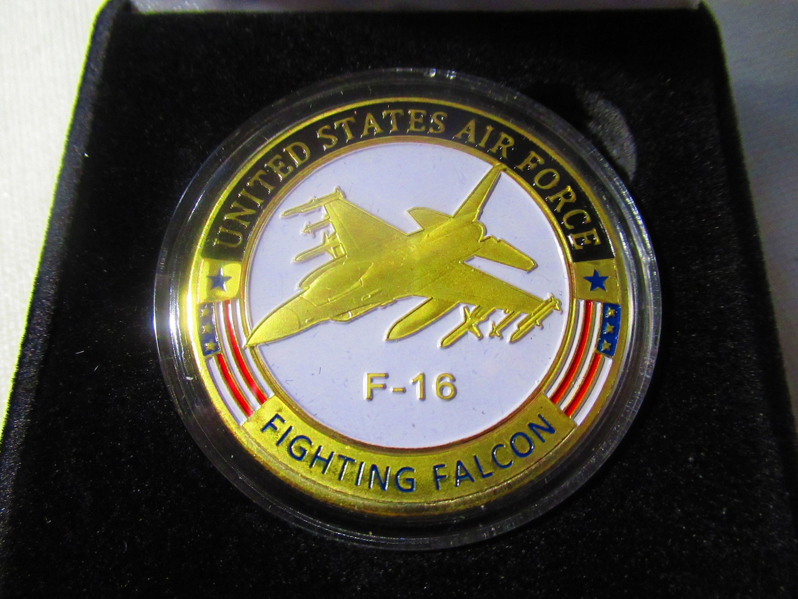 U S Air Force F-16 FIGHTING FALCON Challenge Coin - Etsy