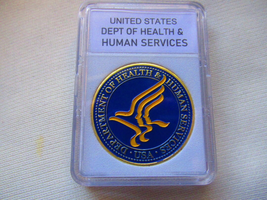United States Department of Health & Human Services Challenge Coin - Etsy