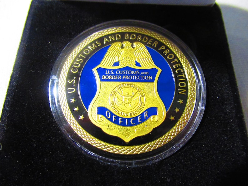 CUSTOMS and BORDER PROTECTION Challenge Coin - Etsy