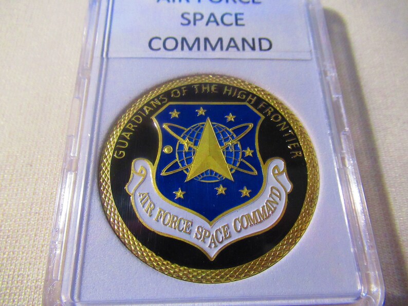Air Force SPACE COMMAND Challenge Coin - Etsy