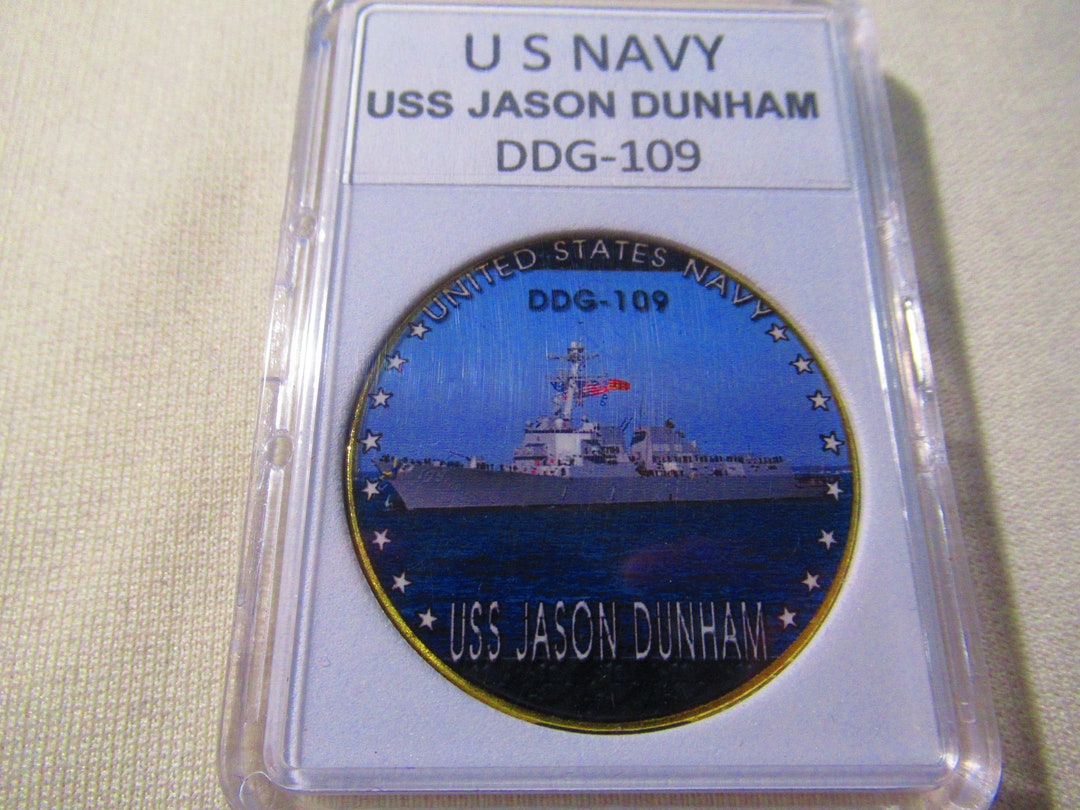U S Navy - USS Jason Dunham (DDG-109) Challenge Coin - Etsy