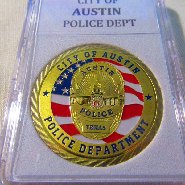 Police Department Challenge Coins - Etsy