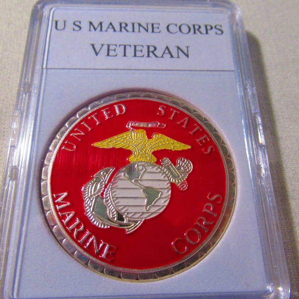 Marine Corps Silver Coin - Etsy