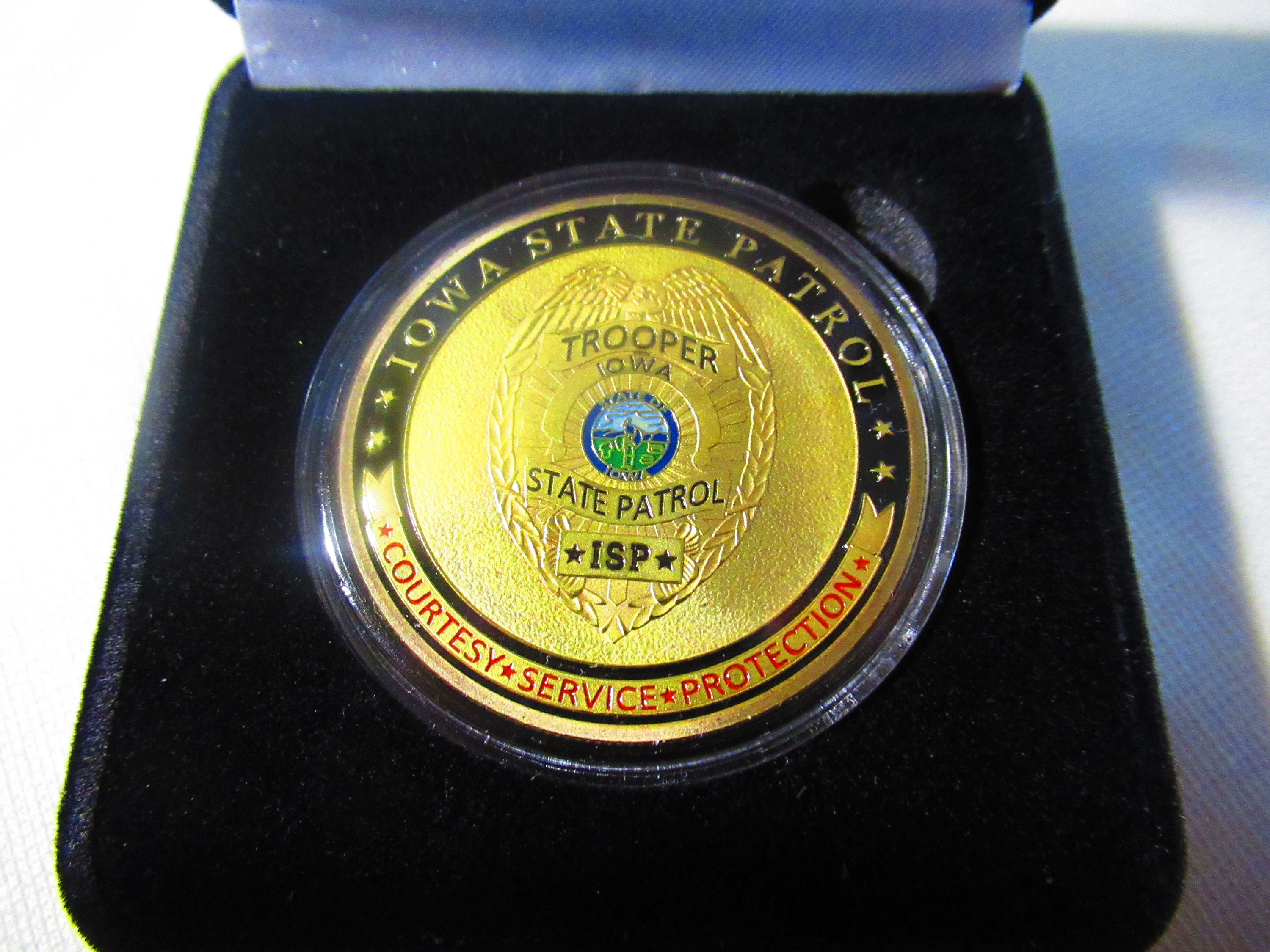 IOWA STATE PATROL Challenge Coin | Etsy
