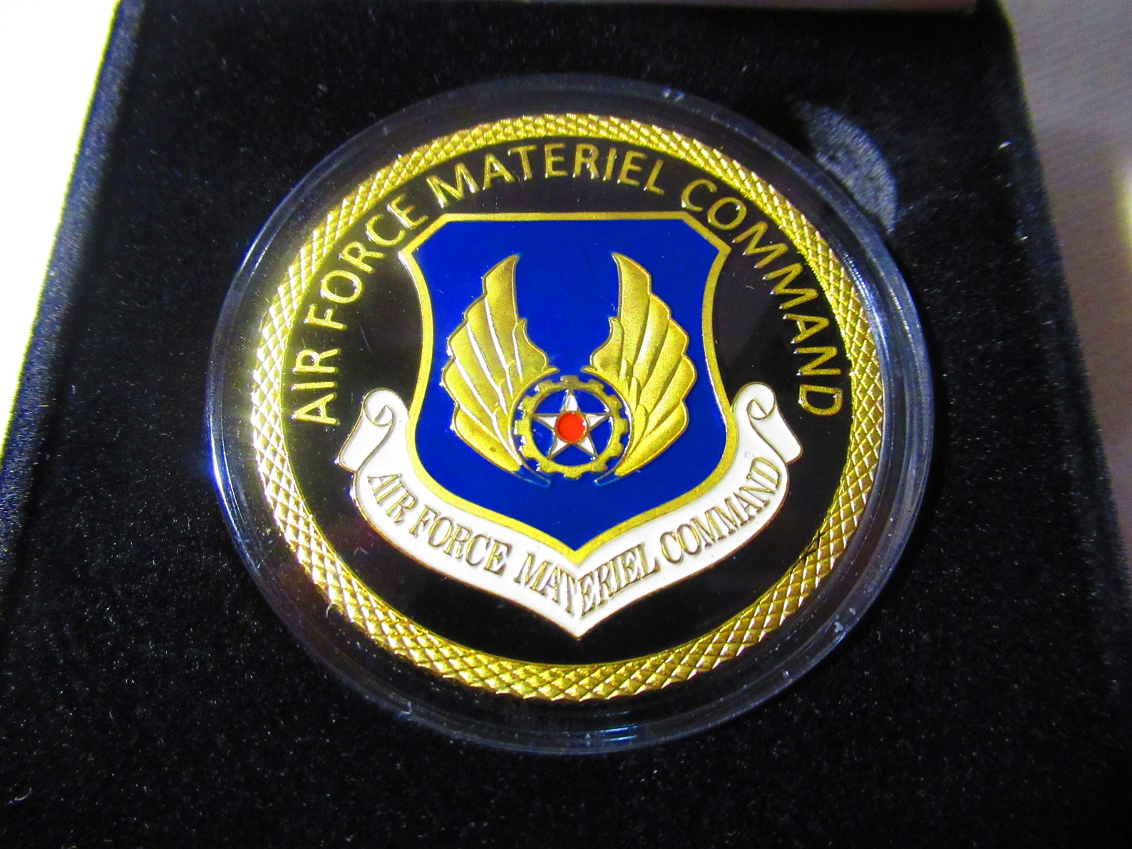 Air Force MATERIAL COMMAND Challenge Coin | Etsy
