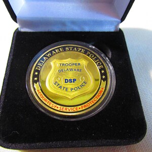 DELAWARE STATE POLICE Challenge Coin - Etsy