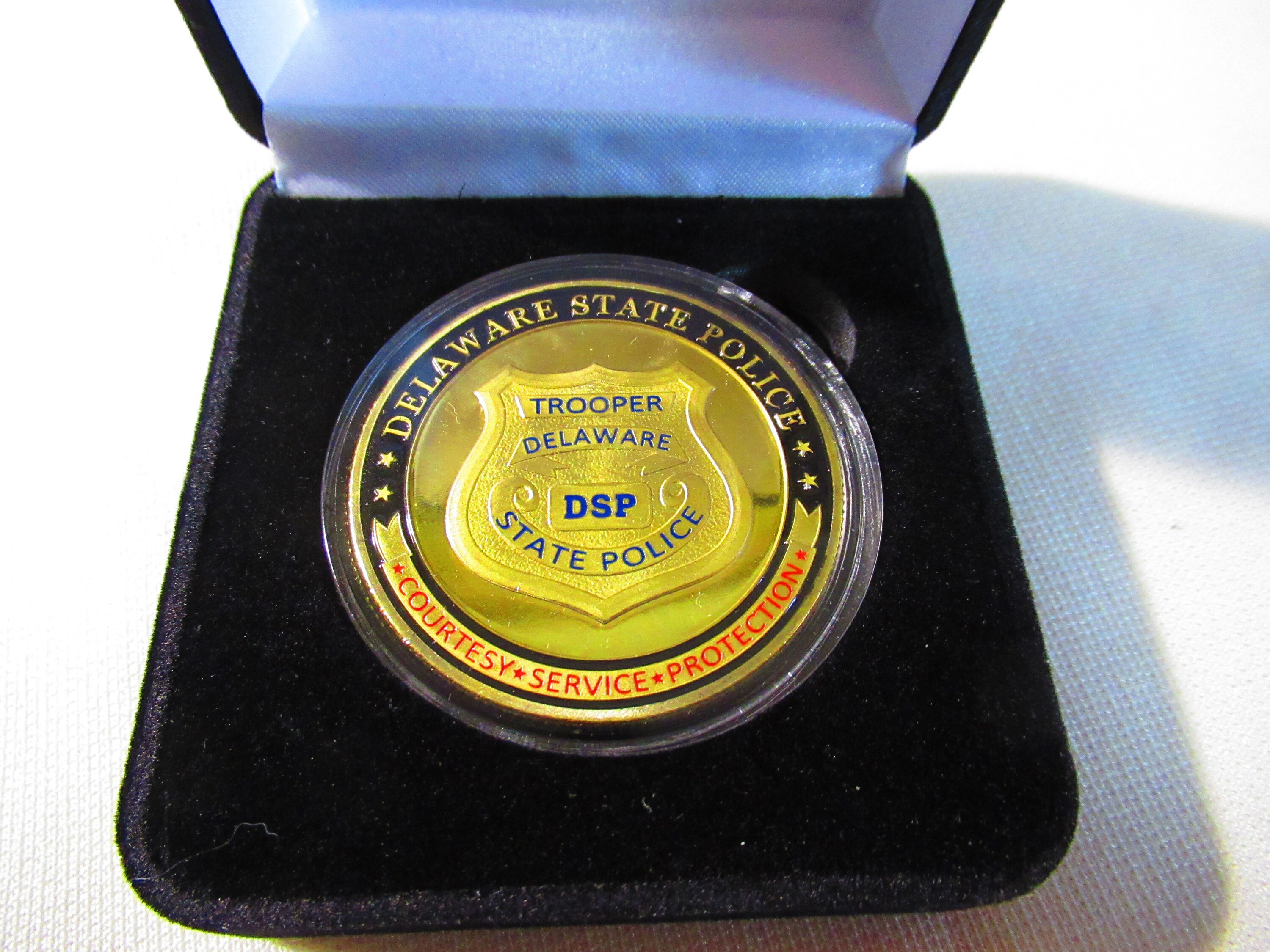 DELAWARE STATE POLICE Challenge Coin - Etsy