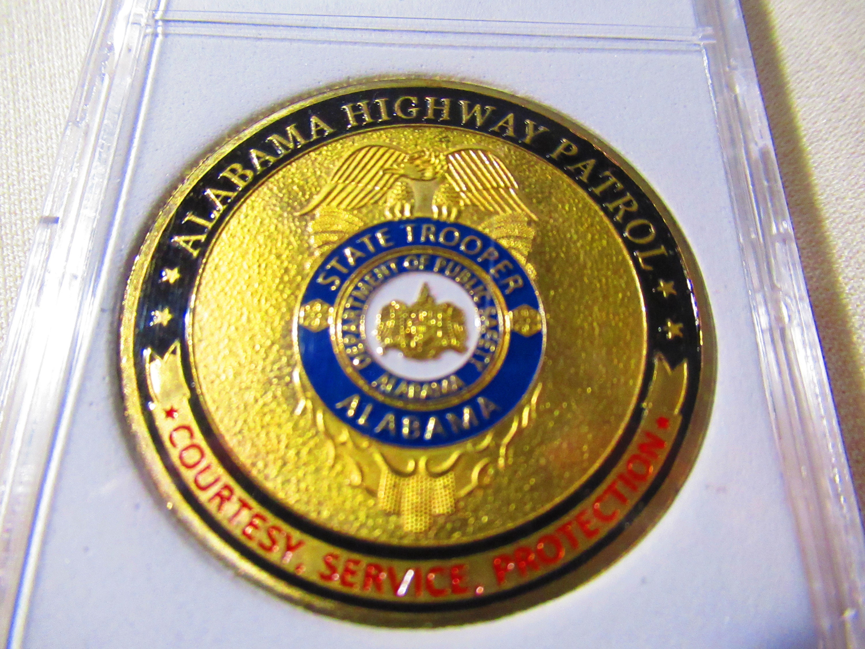 ALABAMA HIGHWAY PATROL Challenge Coin - Etsy