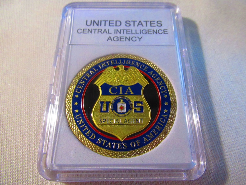 Central Intelligence Agency CIA Shield Challenge Coin | Etsy