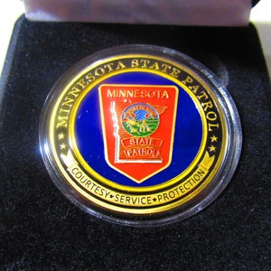 MINNESOTA STATE PATROL Challenge Coin - Etsy