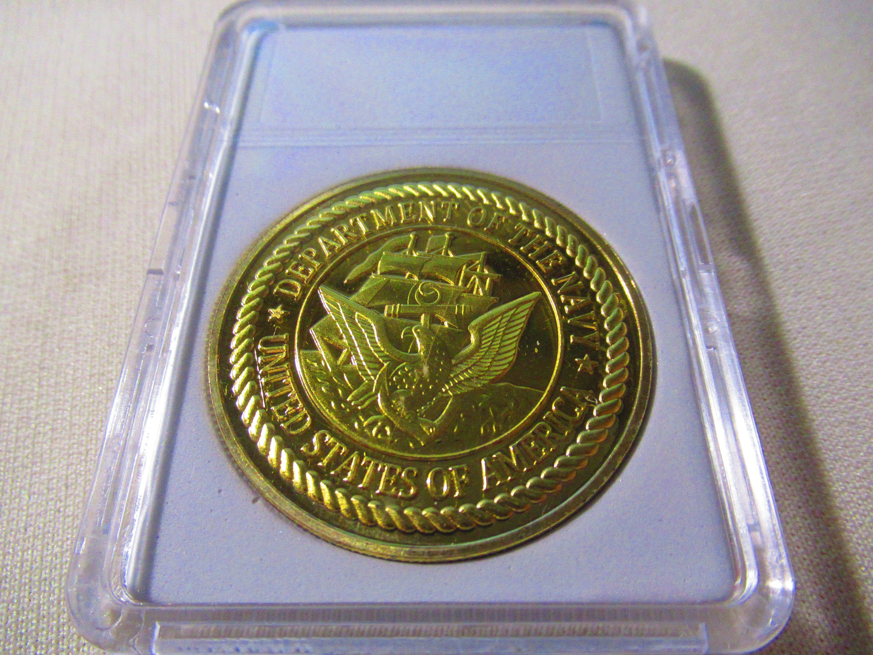 U S Navy USS RACINE LST-1191 Challenge Coin | Etsy