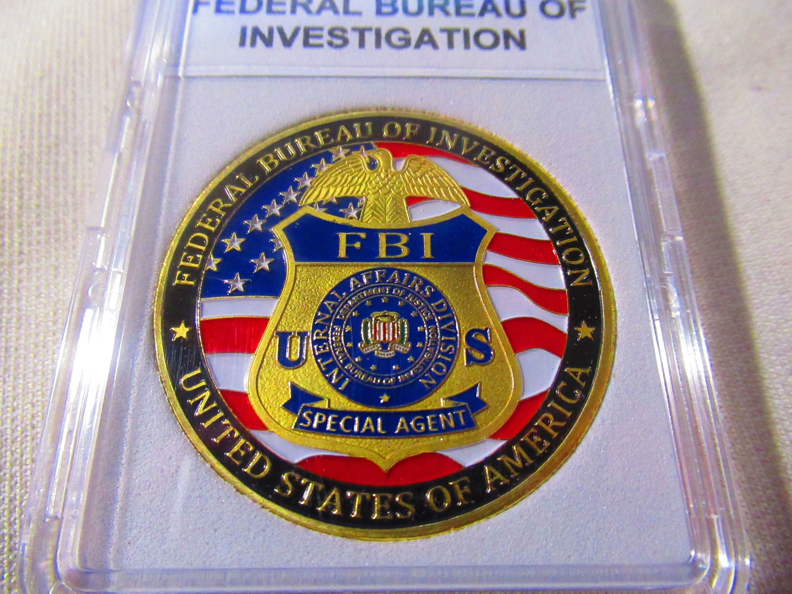 Federal Bureau of Investigation FBI Challenge Coin - Etsy
