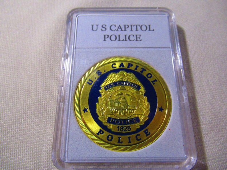 U S Capitol Police Challenge Coin - Etsy