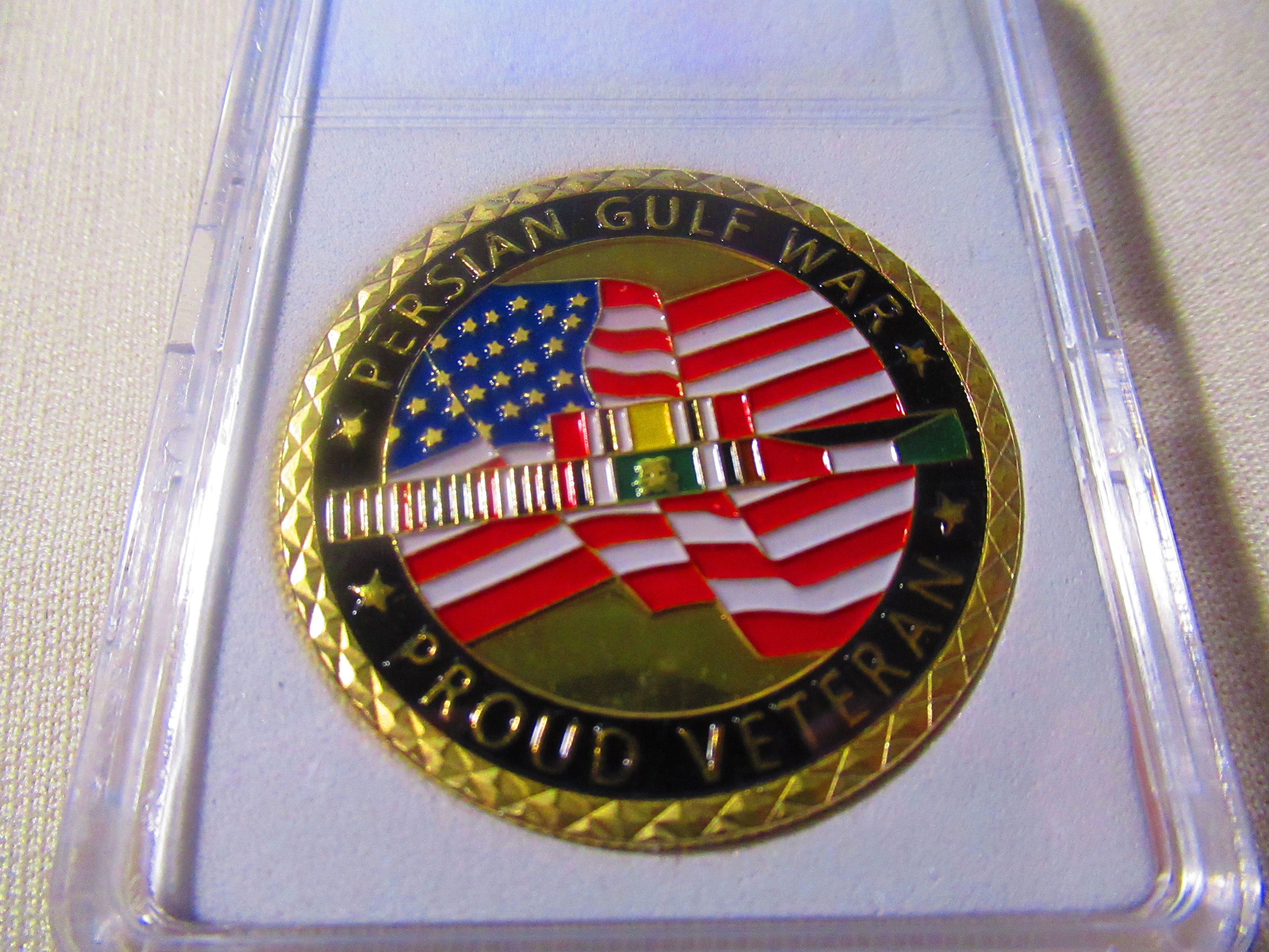 PERSIAN GULF WAR Veteran Challenge Coin - Etsy UK