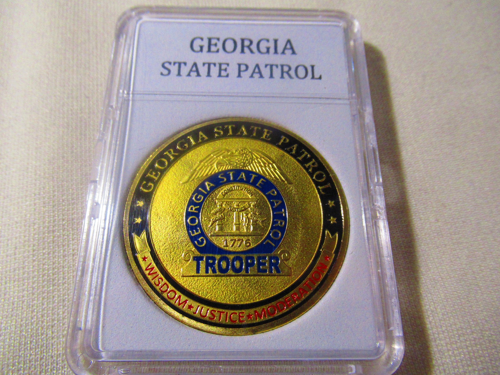 GEORGIA STATE PATROL Challenge Coin - Etsy