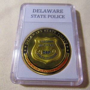 DELAWARE STATE POLICE Challenge Coin - Etsy