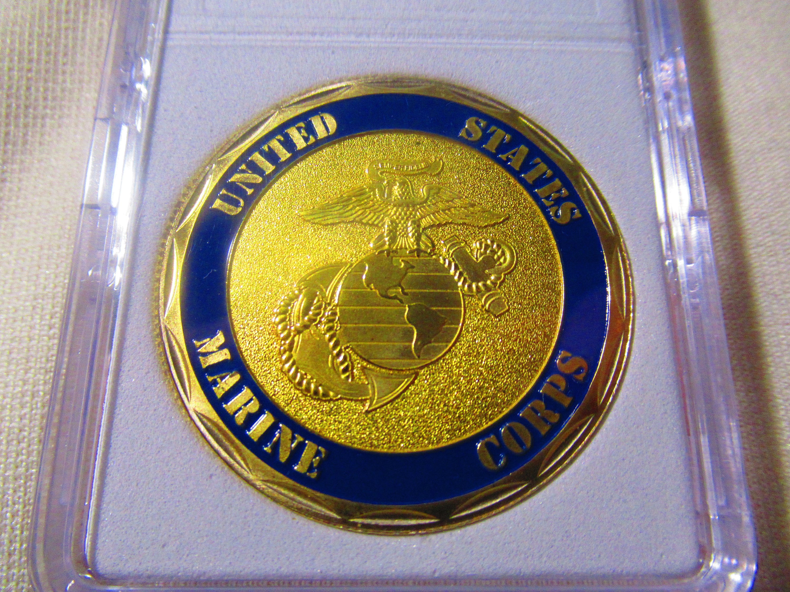 U S Marine Corps 12th MARINE REGIMENT Challenge Coin | Etsy