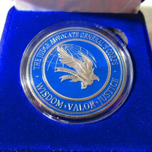 U S Air Force (JAG) Judge Advocate General's Corps Challenge Coin - Etsy