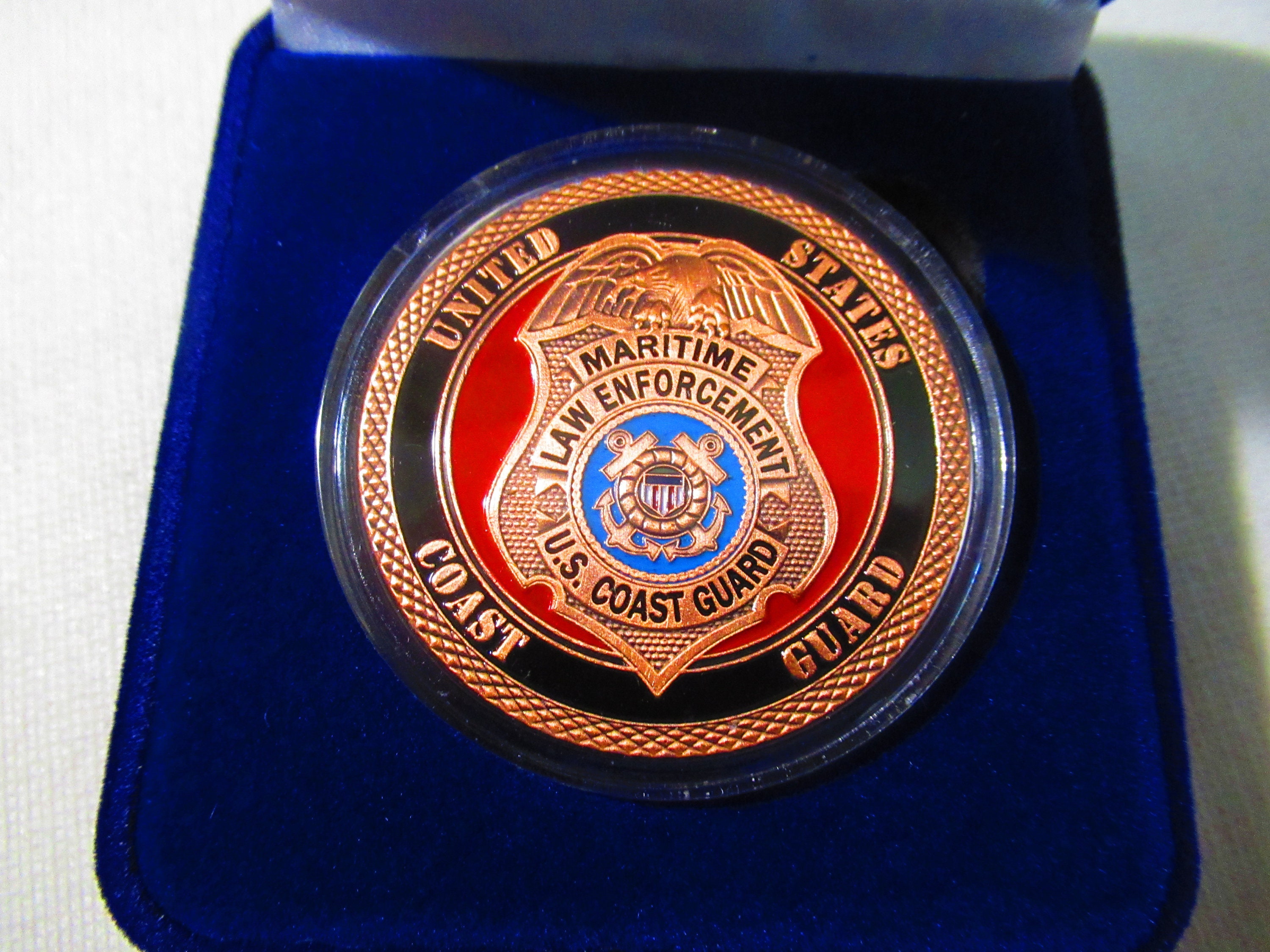 U S Coast Guard MARITIME LAW ENFORCEMENT Challenge Coin | Etsy