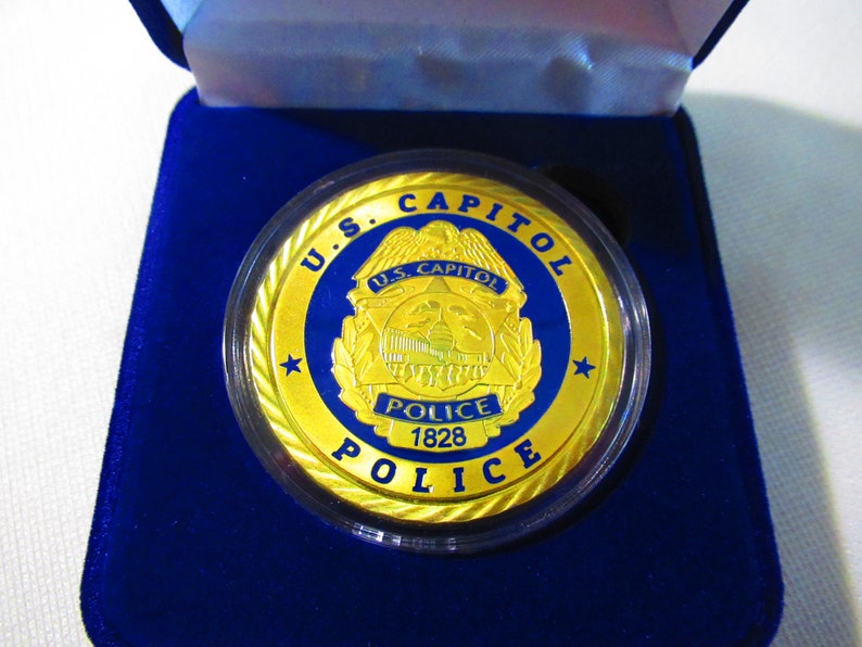 U S Capitol Police Challenge Coin - Etsy