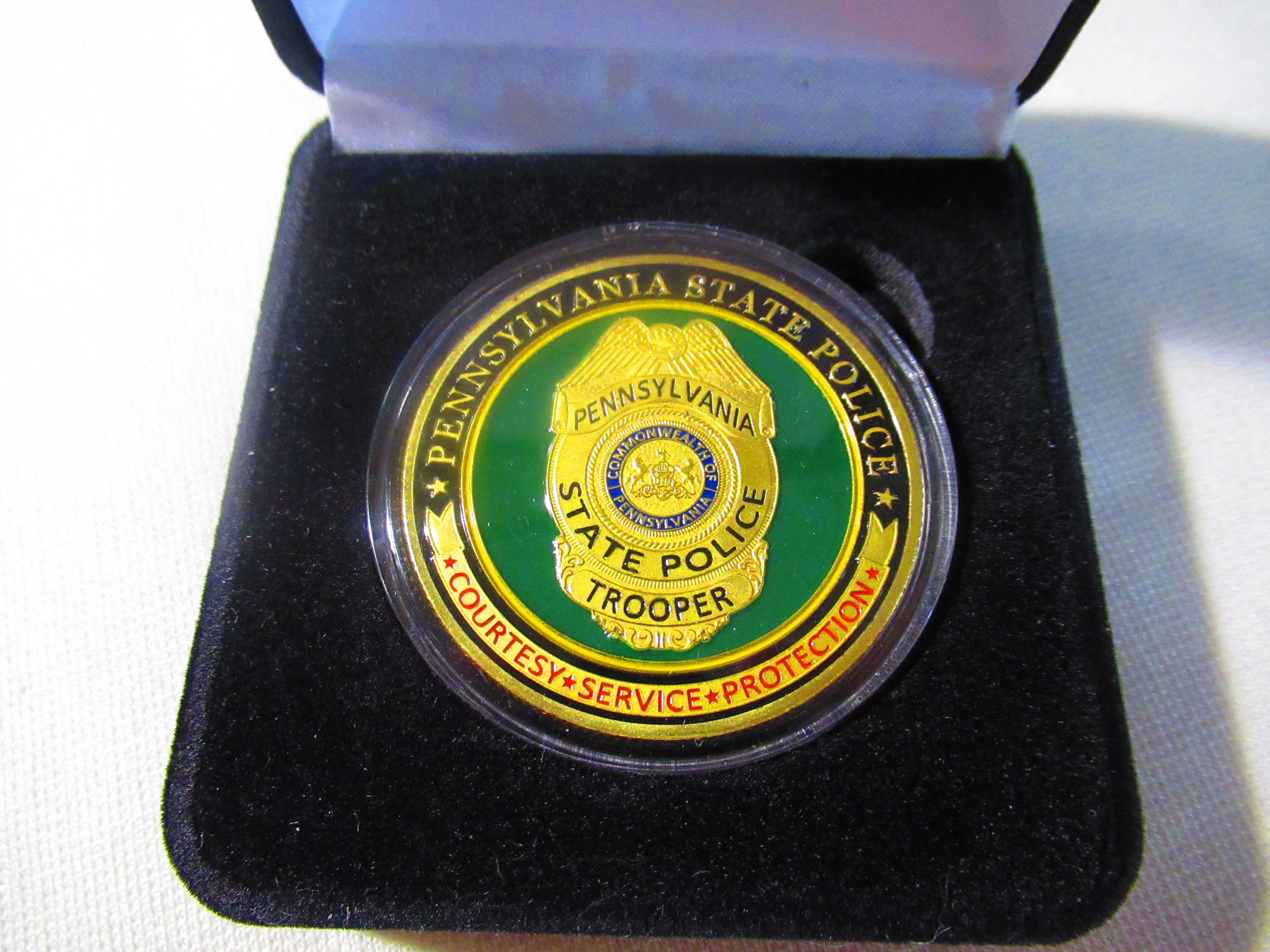 PENNSYLVANIA STATE POLICE Challenge Coin | Etsy