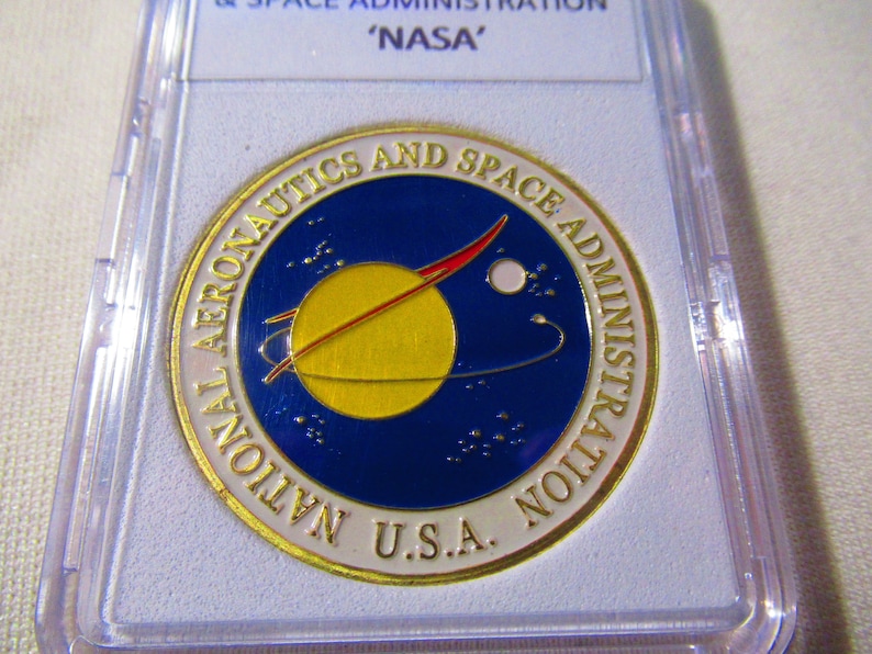 National Aeronautics & Space Administration 'NASA' Challenge Coin - Etsy