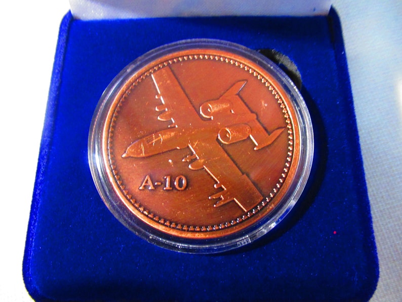 U S Air Force A-10 THUNDERBOLT II COPPER Challenge Coin | Etsy