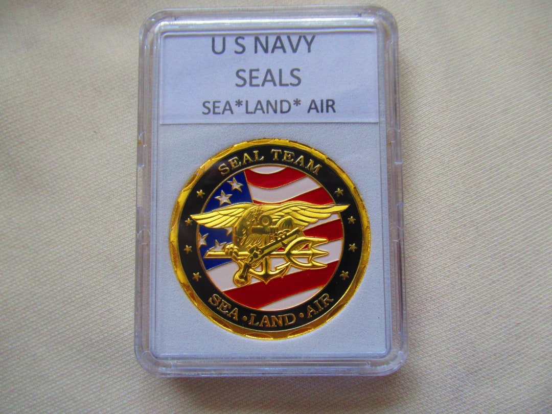 U S NAVY SEALS Challenge Coin - Etsy
