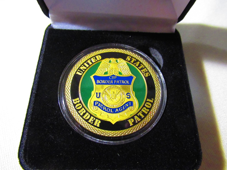 CUSTOMS and BORDER PATROL Challenge Coin - Etsy