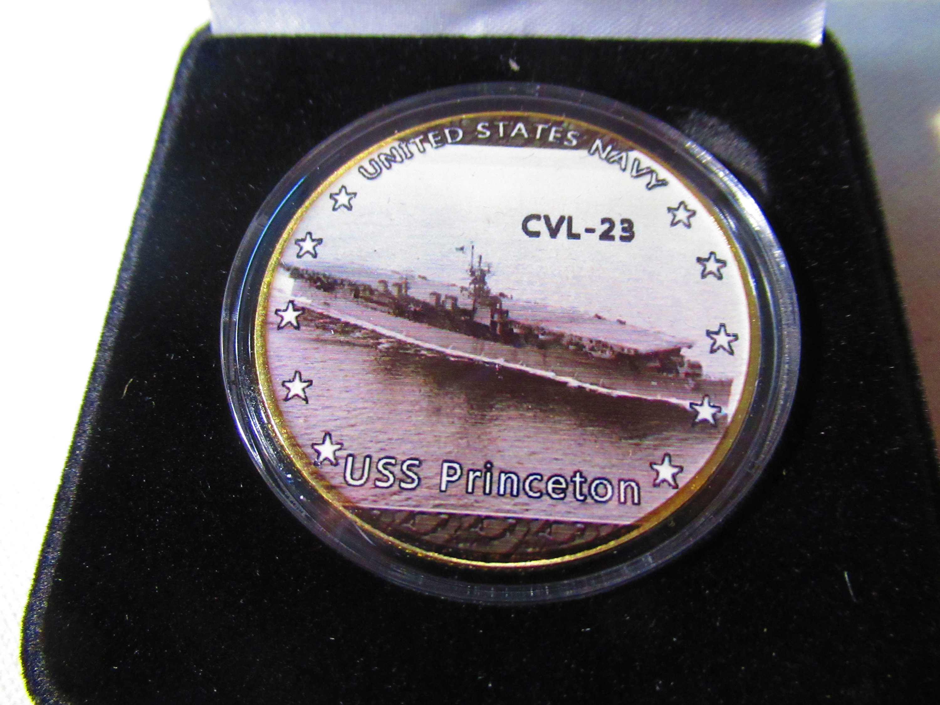 U S Navy - USS PRINCETON CVL-23 Challenge Coin - Etsy