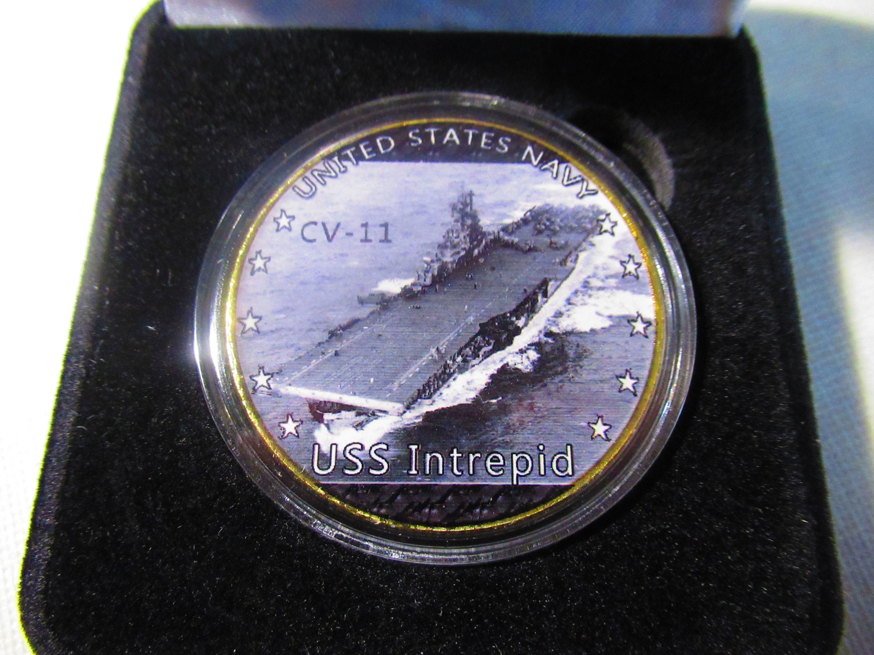 U S Navy USS INTREPID CV-11 Challenge Coin | Etsy
