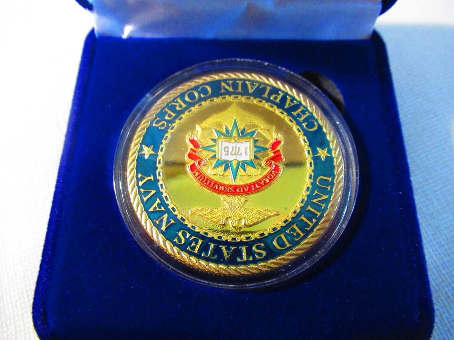 U S NAVY CHAPLAIN CORPS Challenge Coin | Etsy